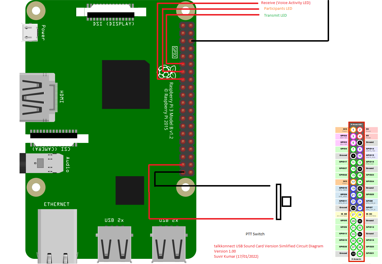 USB Sound Card Circuit Diagram – talkkonnect